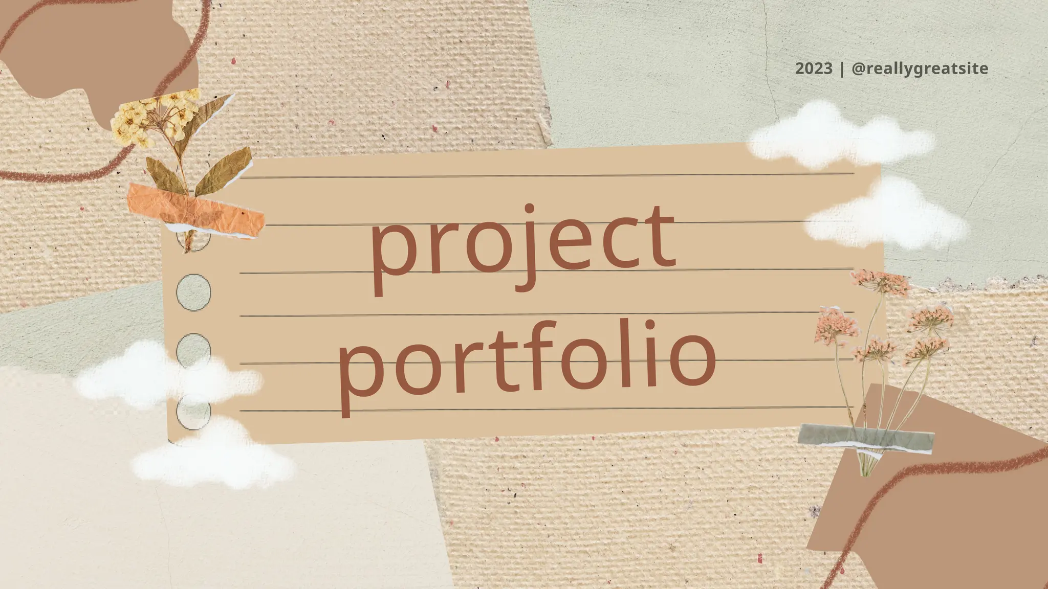 Brown Aesthetic Playful Scrapbook Portfolio Design Presentation.pptx