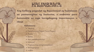 Reperensyal na pagsulat Brown and Beige Aesthetic Vintage Group Project ...