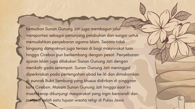 Materi SKI kelas 12 materi tentang sunan gunung jati | PDF