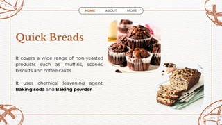 Power point presentation of the lesson: Quick Breads | PDF