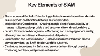 What is Service Integration and Management (SIAM)? | PDF