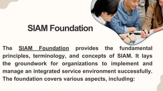 What is SIAM ? A Comprehensive Guide | PPT