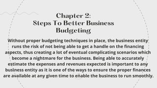 Better Business Budget Planning | PDF