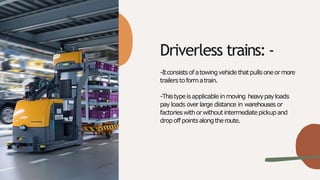 Automated Guided Vehicle | PPTX