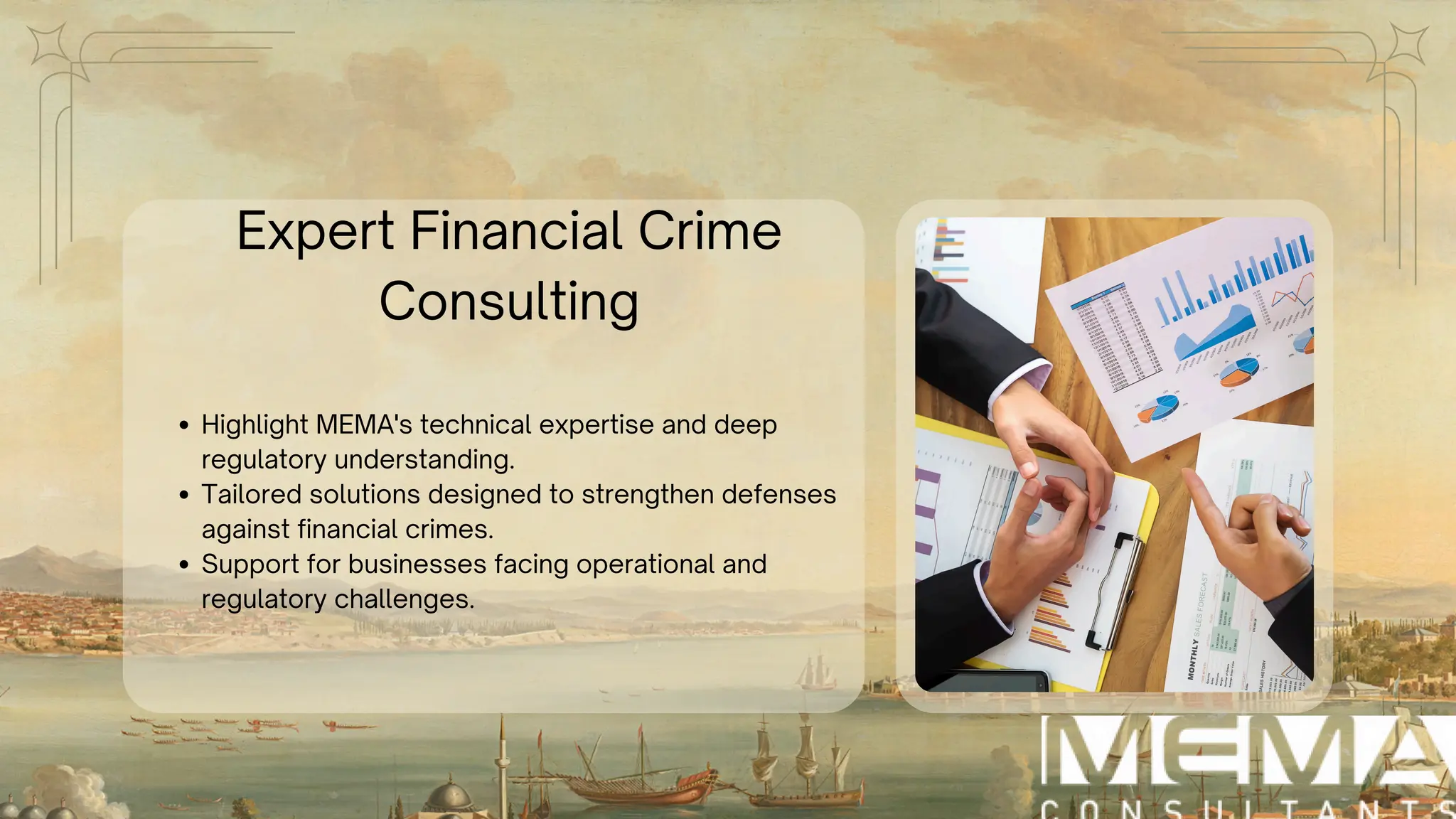 Comprehensive Financial Crime Compliance Services by MEMA | PPT