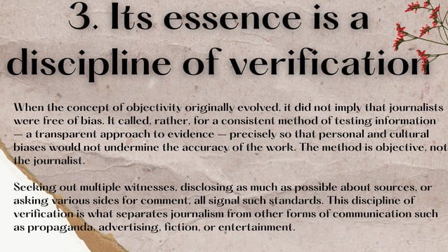 Principles of Journalism | PDF | Media Industry | Industries