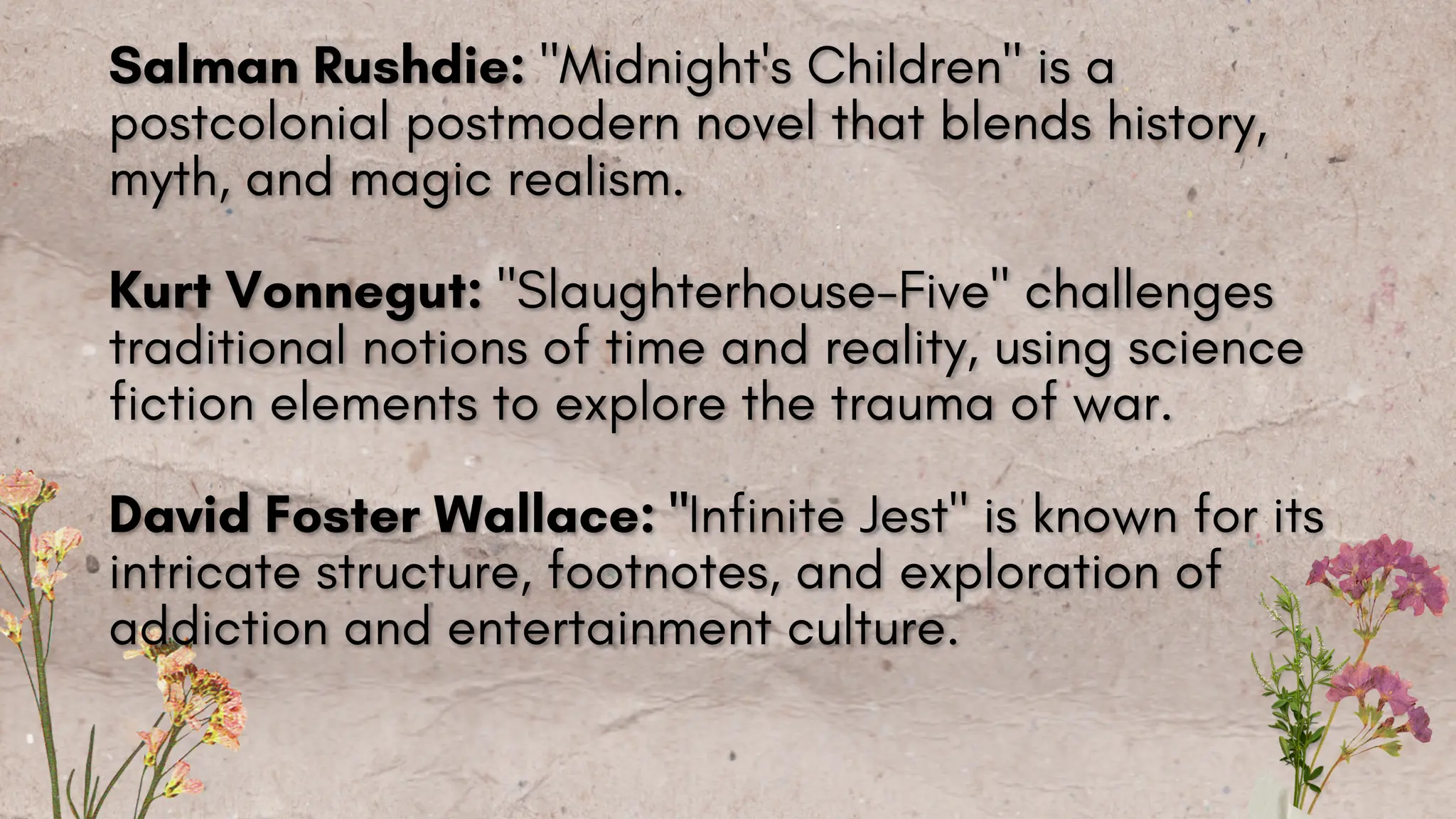 Post Modern Literature | PDF