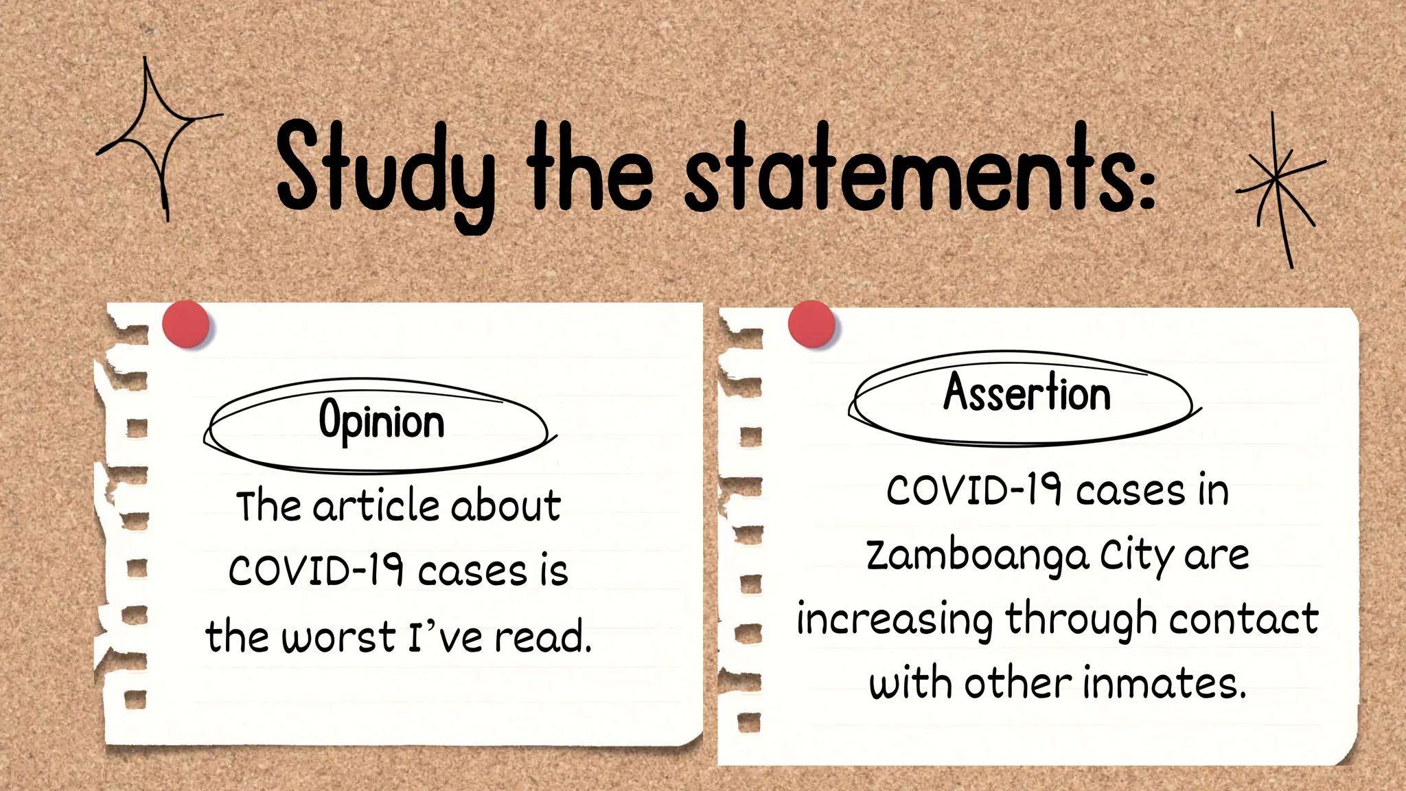 Opinion and Assertion Powerpoint Presentation | PPTX
