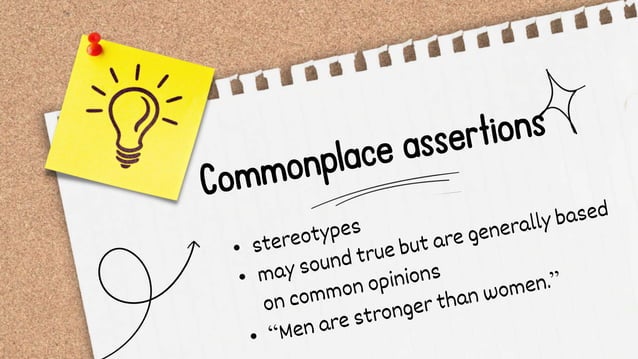 Opinion and Assertion Powerpoint Presentation | PPTX