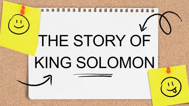 Story of King Solomon Presentation (2).pptx | Christianity | Religion & Spirituality