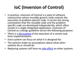Brownbag001 spring ioc from 2012 | PPT
