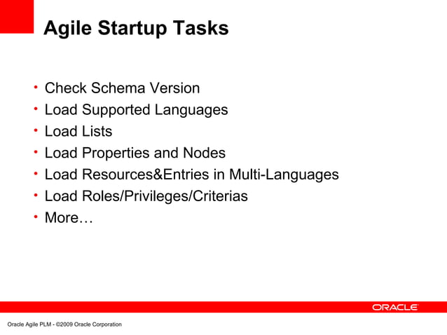Agile PLM Startup Issue Research | PPT
