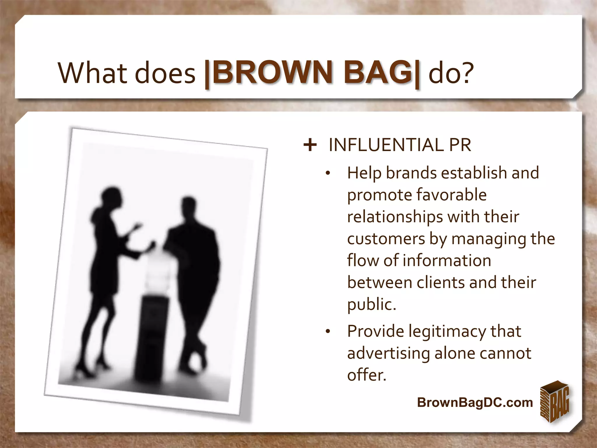 |Brown Bag| Creative | PPTX