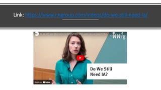 Information Architecture in the Workplace | PPT