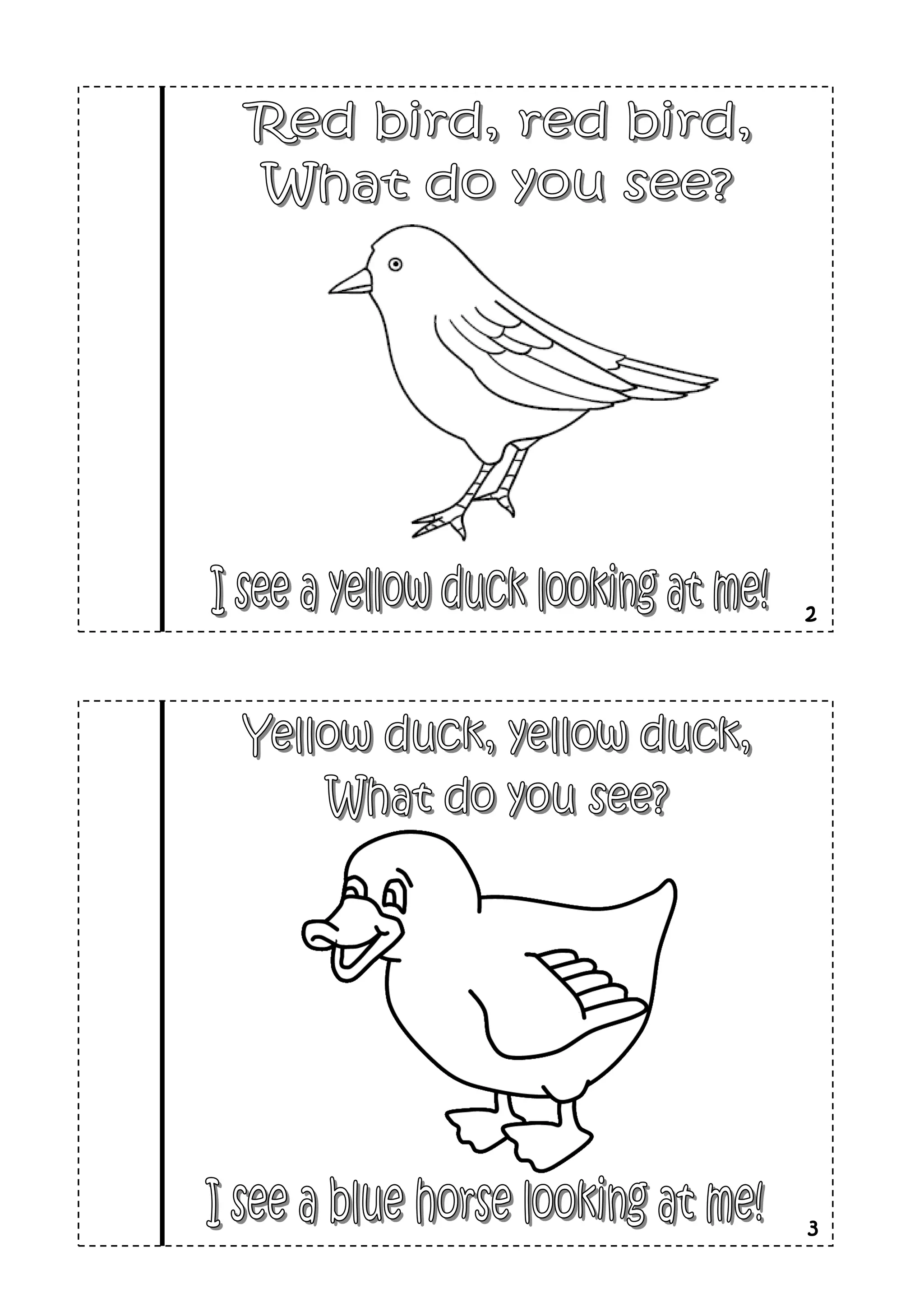 Brown bear minibook | PDF