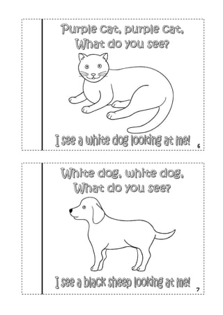 Brown Bear Brown Bear What Do You See Printable Mini Book