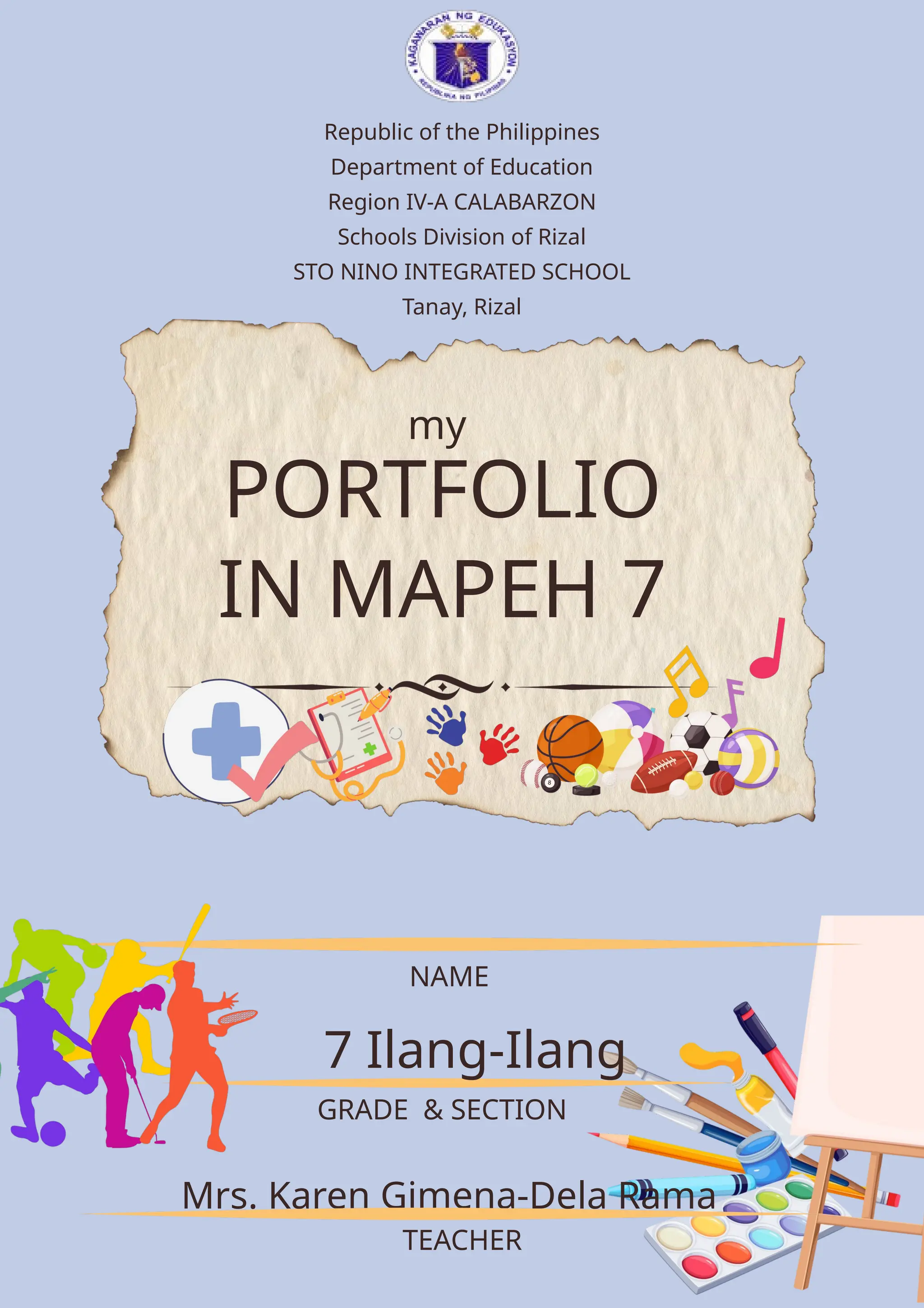 Brown Beige Watercolor Vintage Portfolio Cover A4 Document.pptx