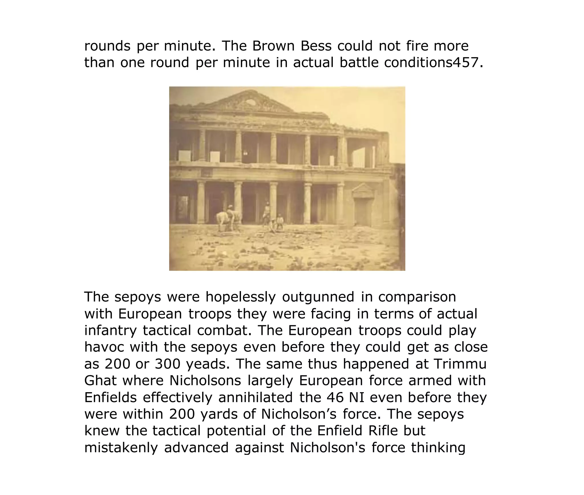 Brown bess and enfield rifle in 1857 myths and miconceptions of indian ...