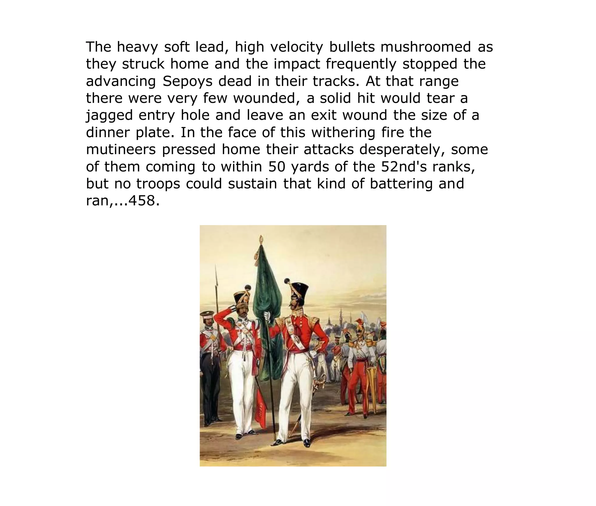 Brown bess and enfield rifle in 1857 myths and miconceptions of indian ...