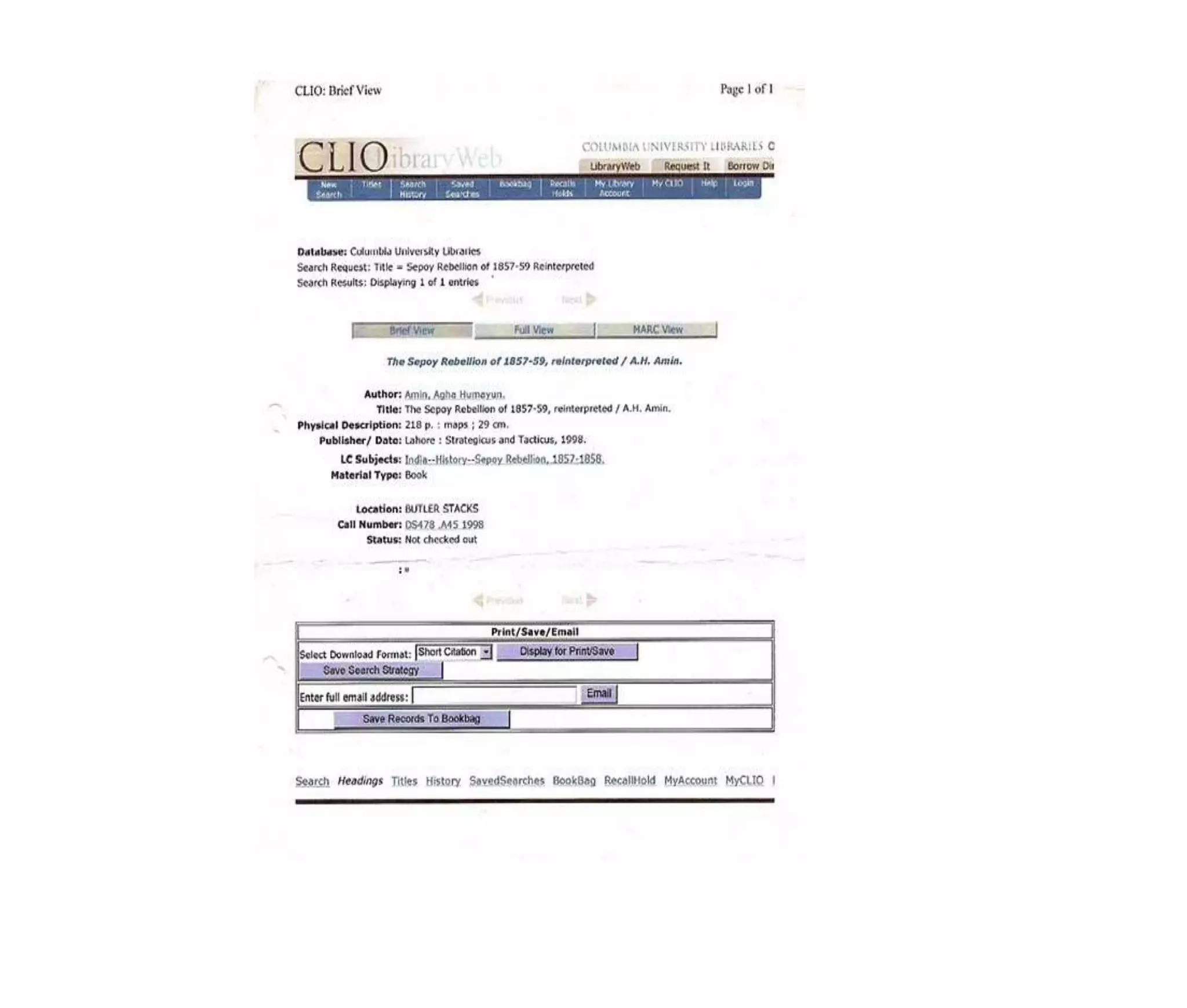 Brown bess and enfield rifle in 1857 myths and miconceptions of indian ...