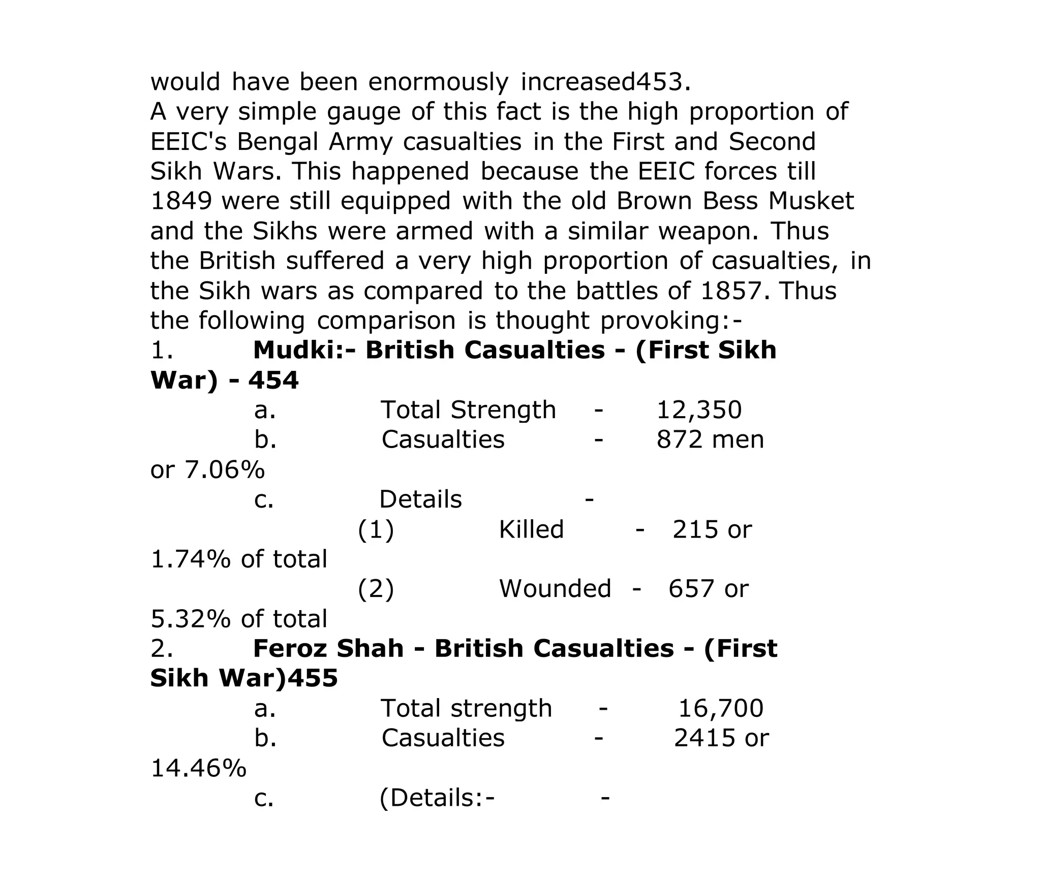 Brown bess and enfield rifle in 1857 myths and miconceptions of indian ...