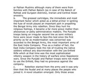 Brown bess and enfield rifle in 1857 myths and miconceptions of indian ...