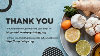 Learn More About Nutritional Psychology: Visit Cnp Website | PPT