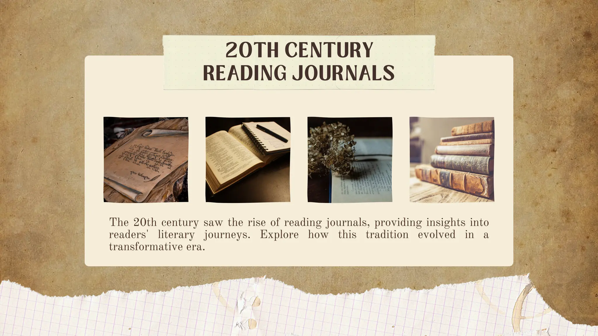 Brown Cream Scrapbook Reading Through Time Presentation_20240210_001132 ...