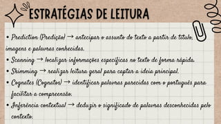 Leitura e Interpretação de textos em inglês para enem | PDF
