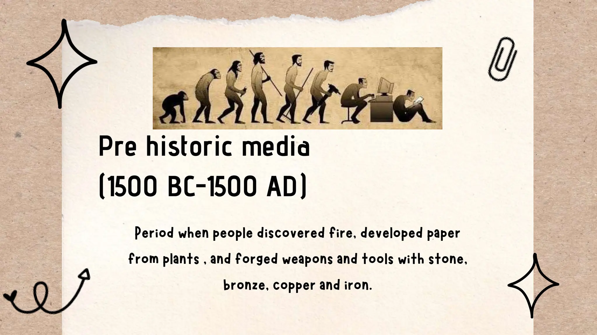 Media Used in Prehistoric Age to Communicate and Interact | PPTX