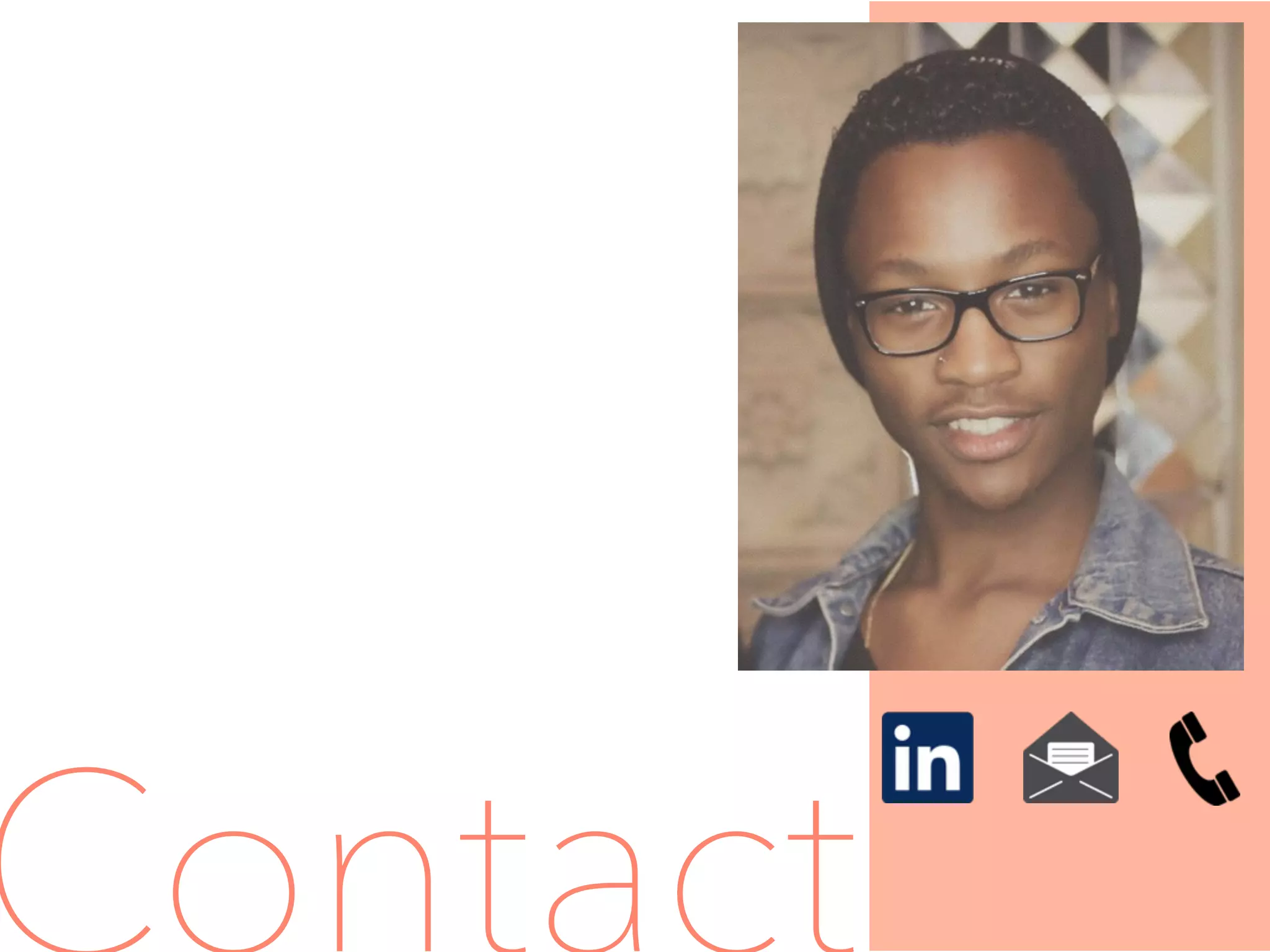 Elijah Brown Visual Resume Ppt