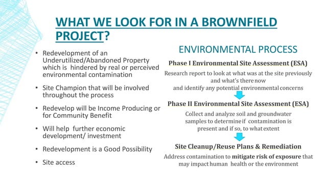 Brownfield project by Shrikant | PPTX | Developmental Sites | Real Estate
