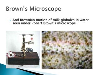 Brownian motion | PPTX