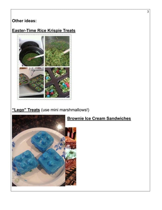 Pampered Chef Brownie pan-cookbook-Mindy's Menu | PDF | Cooking | Food ...