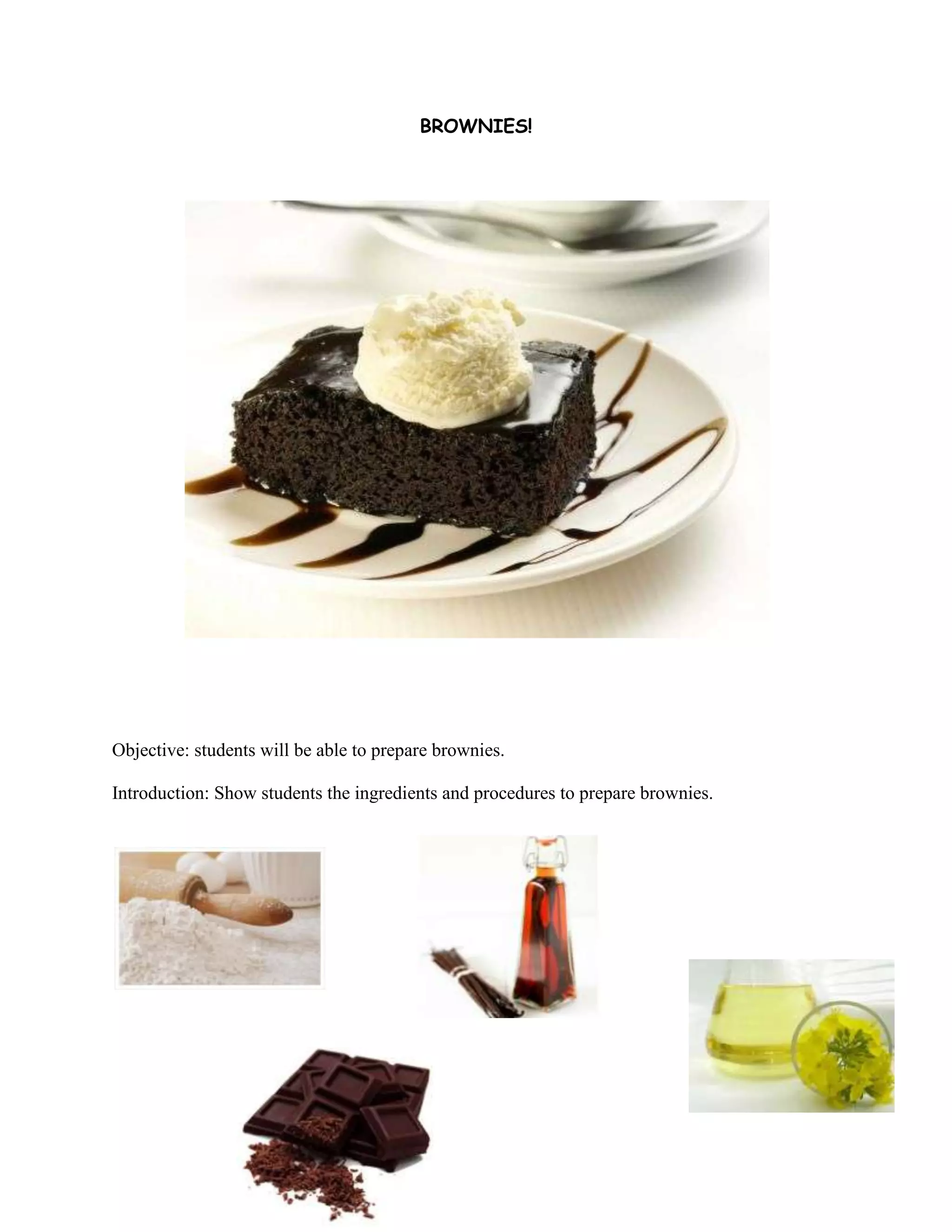 Brownies | DOCX