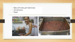 Brownies sofia | PPTX