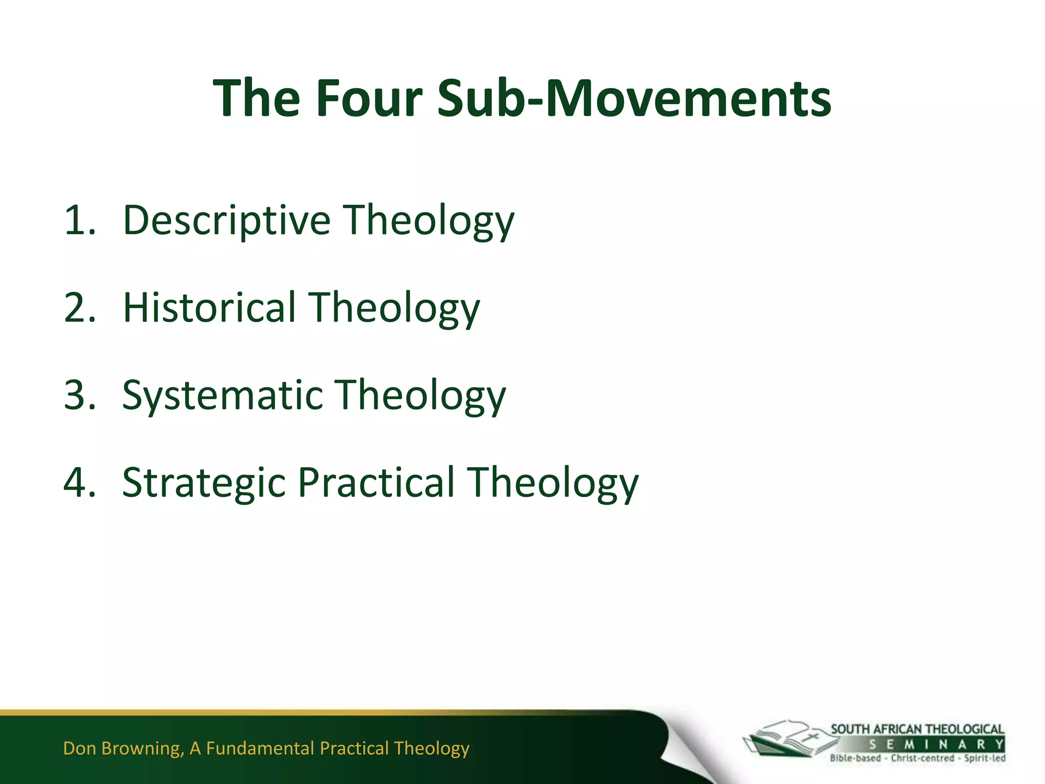Browning's Fundamental Practical Theology | PPTX