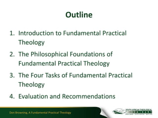 Browning's Fundamental Practical Theology | PPTX