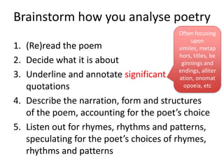 Browning poems | PPTX | Poetry | Books and Literature