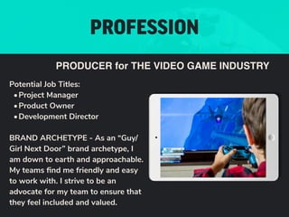 Lauren Michelle Brown Video Game Producer | PPT