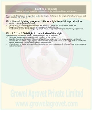 Brown Layer Poultry Farming Guide | PDF
