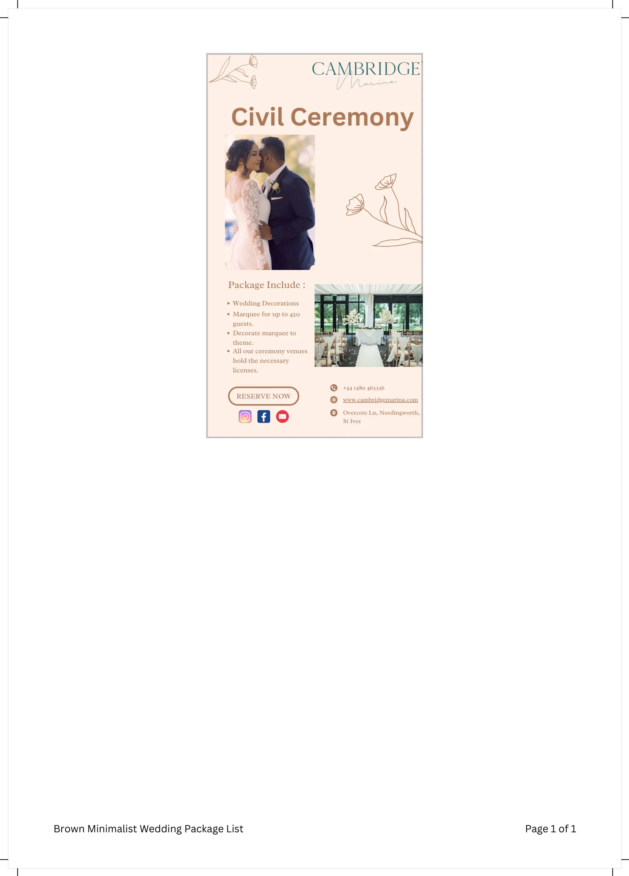 Creating Memories: The Best Civil Ceremony Wedding Venues in Cambridge ...