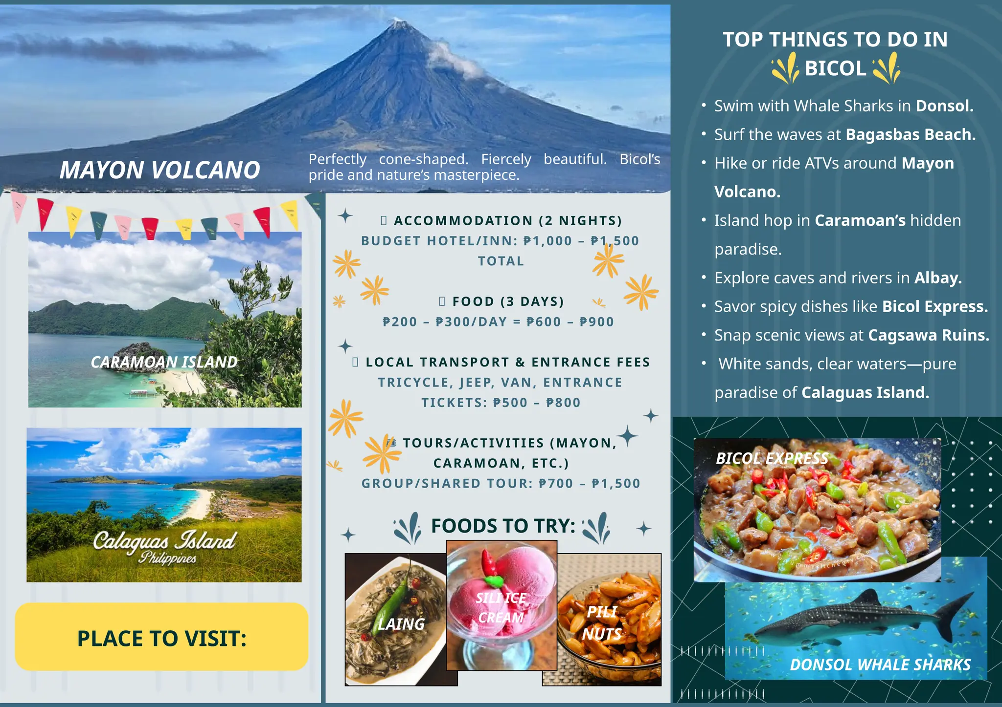 Introducing Bicol REGION, location, travel tips, pptx | PPTX