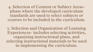 Chapter 4: Curriculum Development in Prof ed 4 | PDF