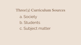 Chapter 4: Curriculum Development in Prof ed 4 | PDF