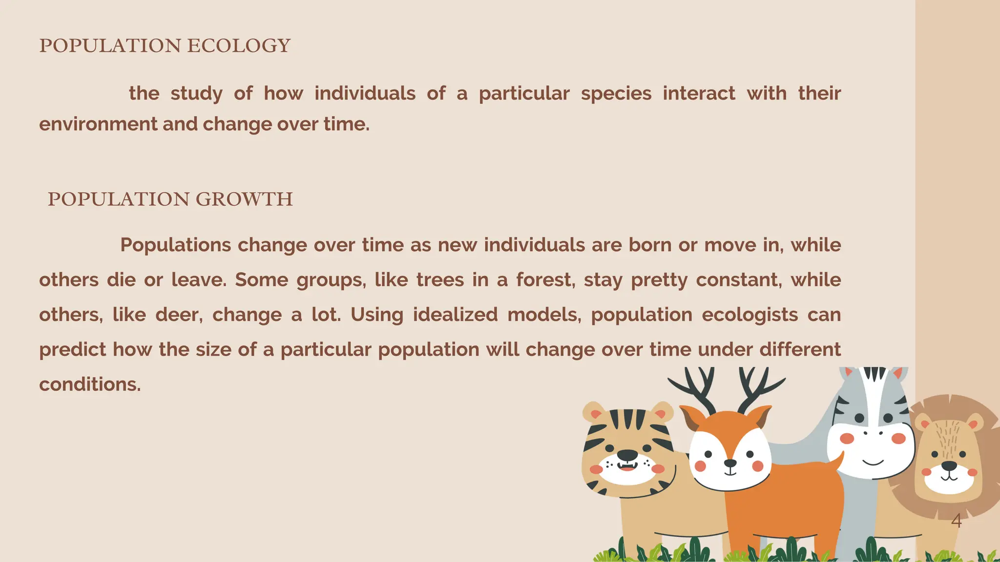Population and Cmmunity - Environmental Science | PPT