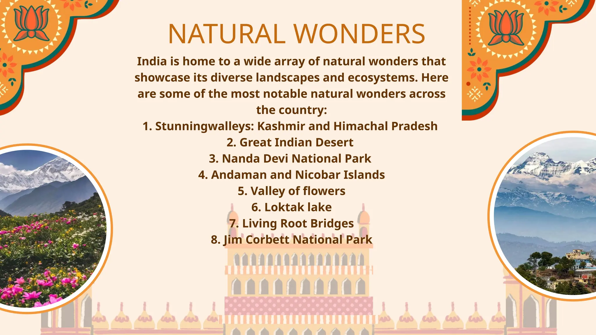 About India: culture, wildlife, sport, dishes, monument and other ...