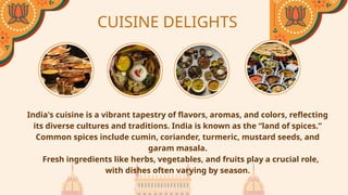 About India: culture, wildlife, sport, dishes, monument and other ...