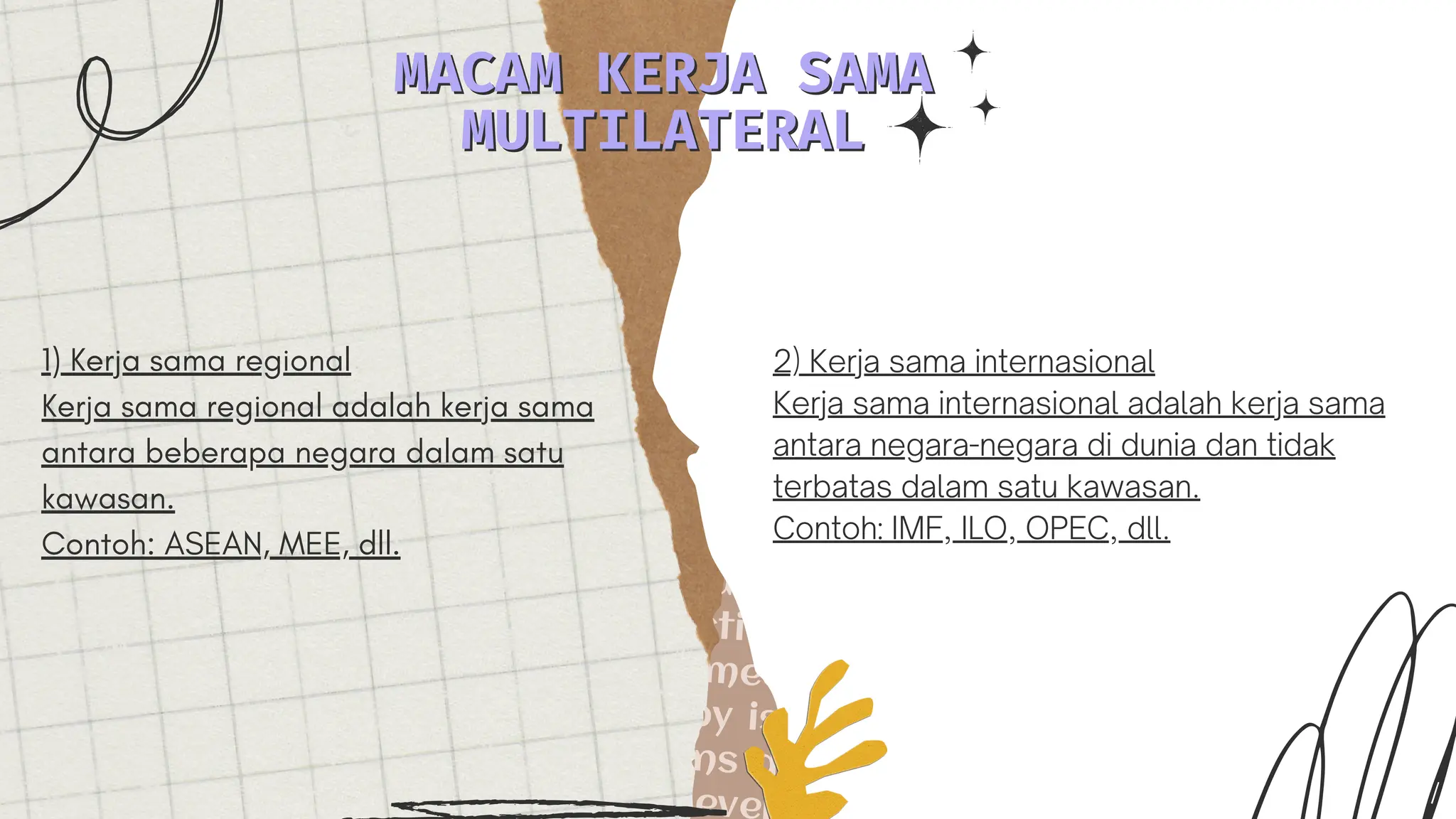 KERJA SAMA EKONOMI INTERNASIONAL ....... | PDF