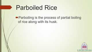 Brown rice ida ppt | PPTX